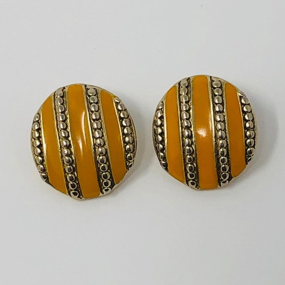 Vintage | Jewelry | Vintage Yellow Stud Earrings | Poshmark
